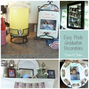 Easy Photo Graduation Decorations