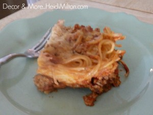 Feed A Crowd: Easy Baked Spaghetti